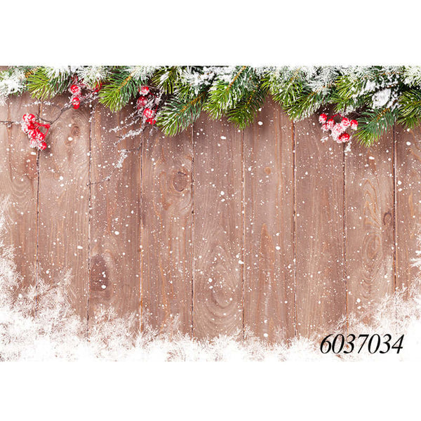 Bokeh Wood Board Christmas Party Decor Backdrop Baby Portrait Photogra ...